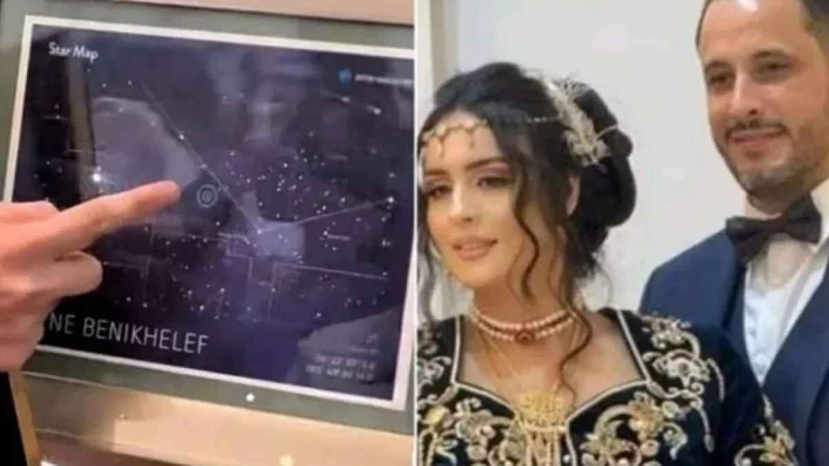 جزائري يهدي عروسه نجمة في السماء ومواقع التواصل تشتعل